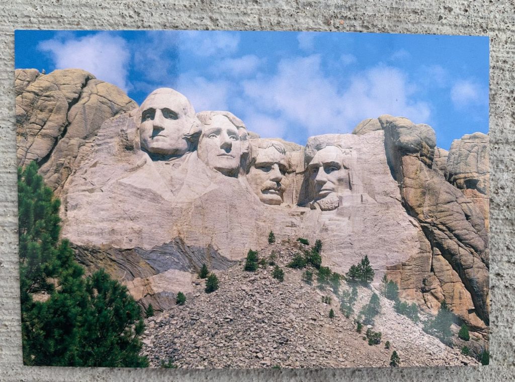 Hologram Mount Rushmore Postcard | Mount Rushmore Society