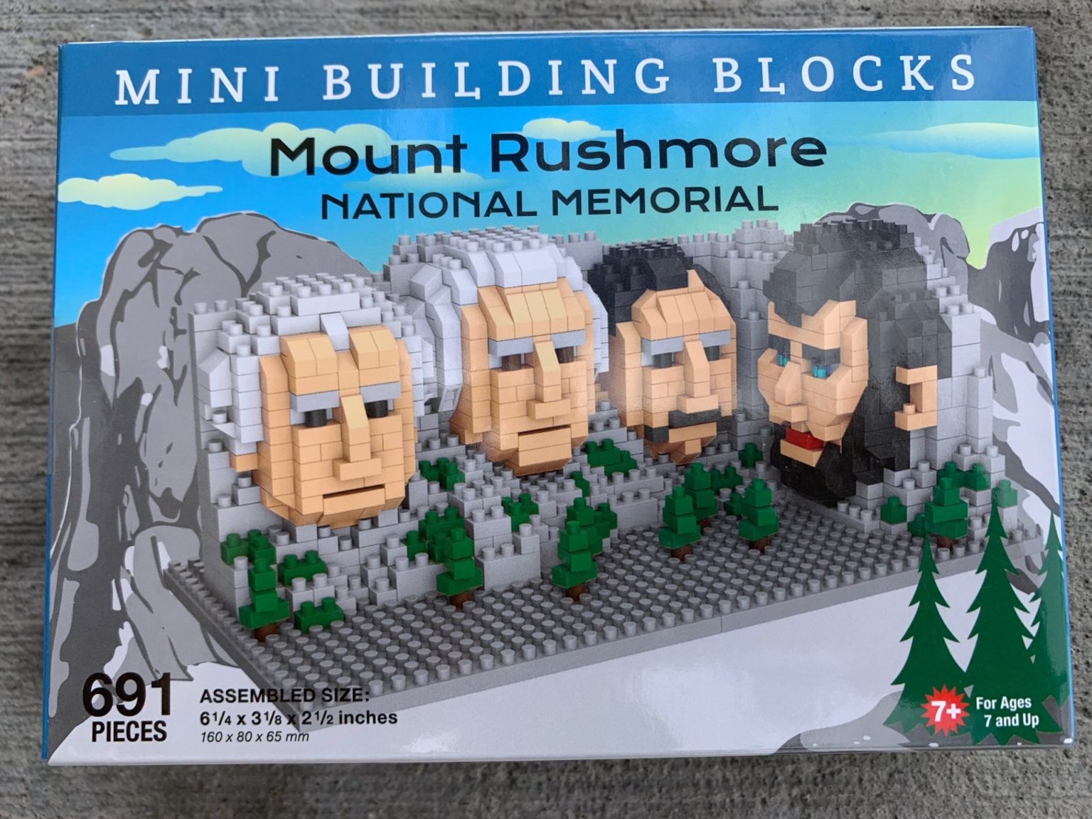 Mount Rushmore Mini Building Blocks | Mount Rushmore Society