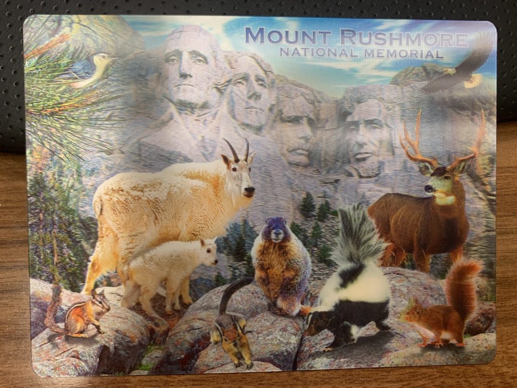 3D Mount Rushmore Postcard | Mount Rushmore Society